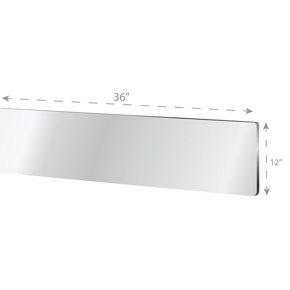 Car Show Mirrors: Car Show Mirrors 12 x 36 (5 Pieces)- $140.00